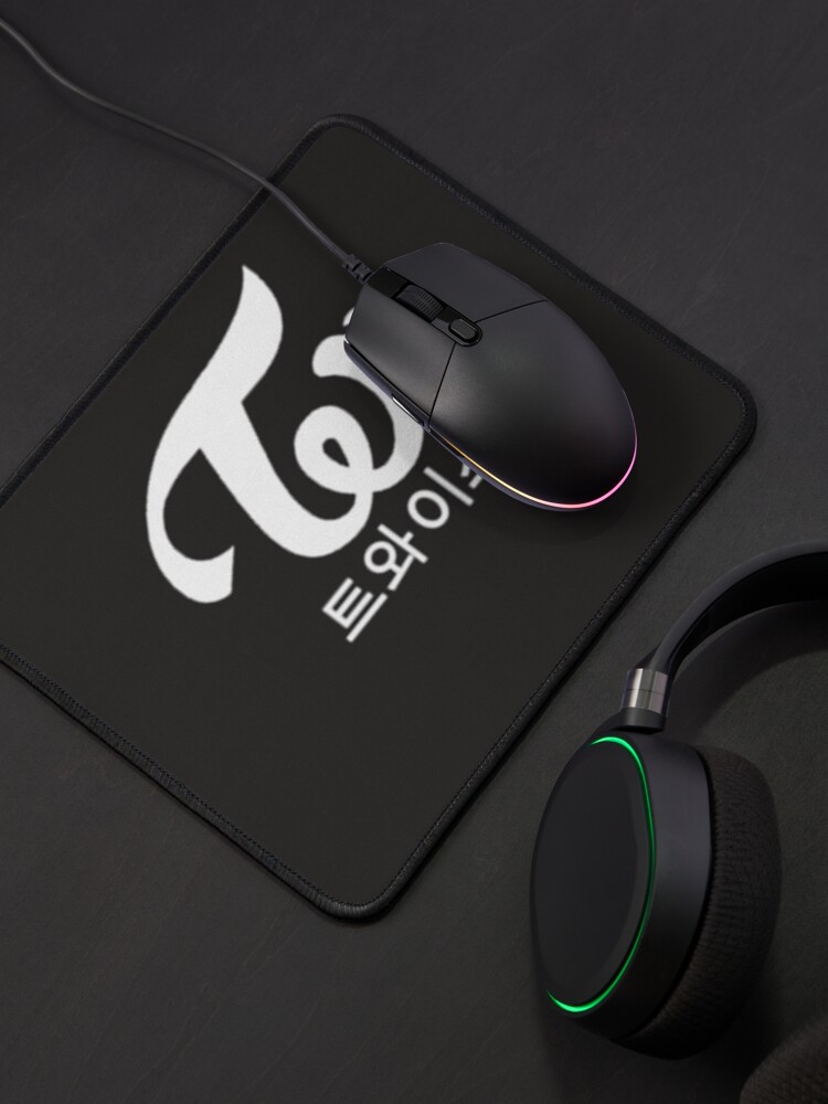 Twice Kpop Logo Hangul Classic Mouse Pad