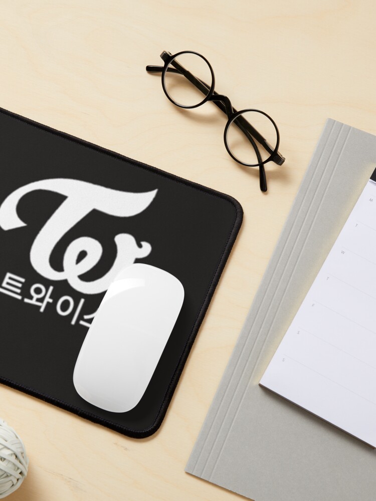 Twice Kpop Logo Hangul Classic Mouse Pad