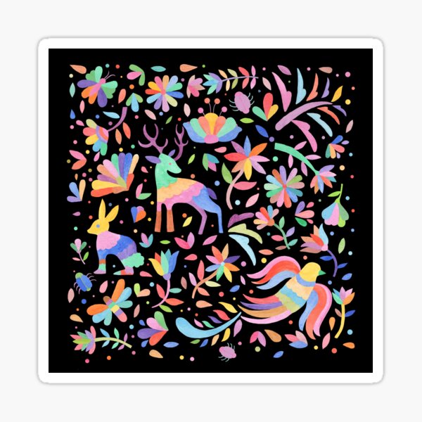 "Tenango" Sticker by Maricarmenarte | Redbubble