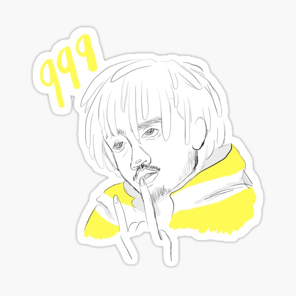 "juice wrld 999 t shirt" Sticker for Sale by ConsawellaCrown | Redbubble