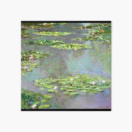 "Monet's Nymphaea Lily pond" Art Board Print by Chaap | Redbubble