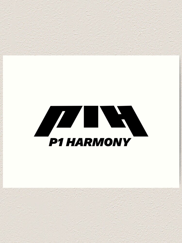 "P1harmony kpop logo " Art Print for Sale by Bilalazhar509 | Redbubble
