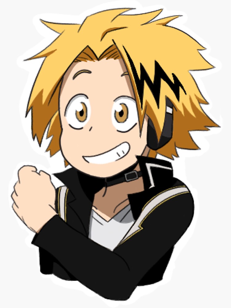 "Denki" Sticker by m-ghostie | Redbubble