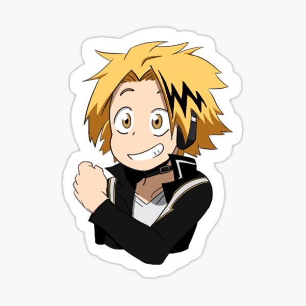 "Denki" Sticker by m-ghostie | Redbubble