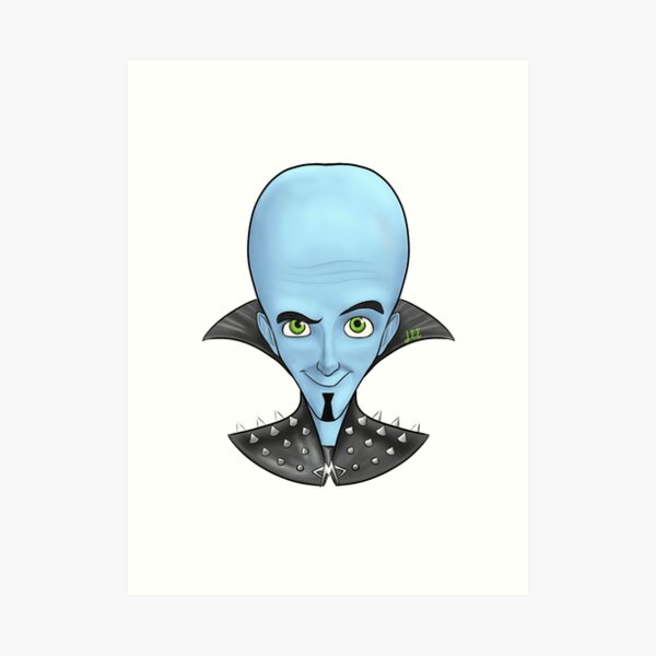 "megamind megamind megamind" Art Print by rcnart | Redbubble