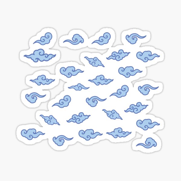 "Arcane - Jinx - Clouds" Sticker by TheQuirkySide | Redbubble