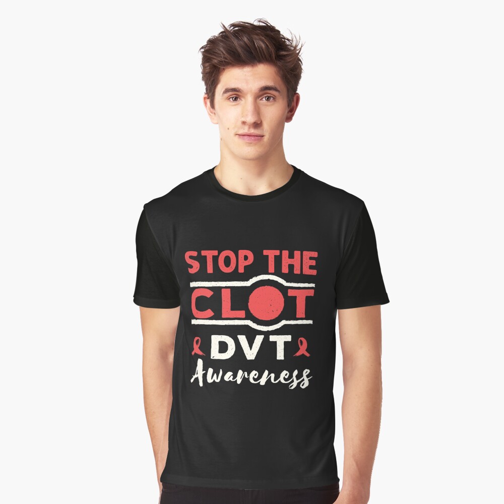 "Stop the Clot DVT Awareness Deep Vein Thrombosis" Sticker for Sale by ...