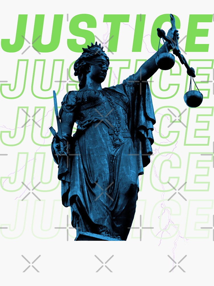 "Lady Justice" Sticker by aong-s | Redbubble
