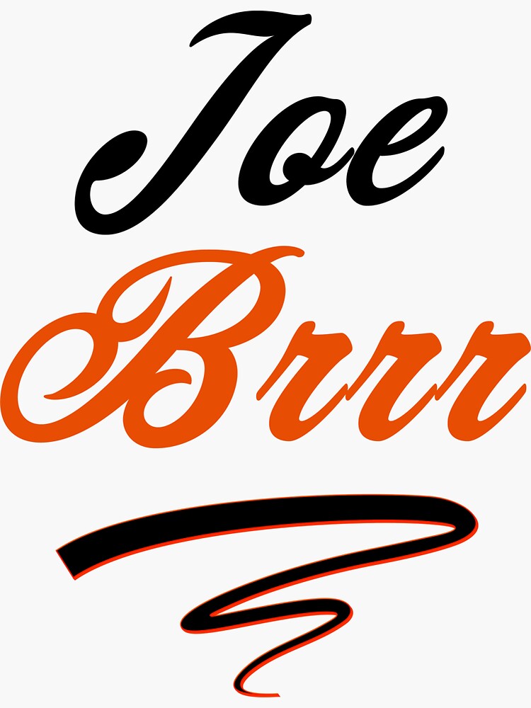 "Joe Brrr" Sticker for Sale by Govark | Redbubble