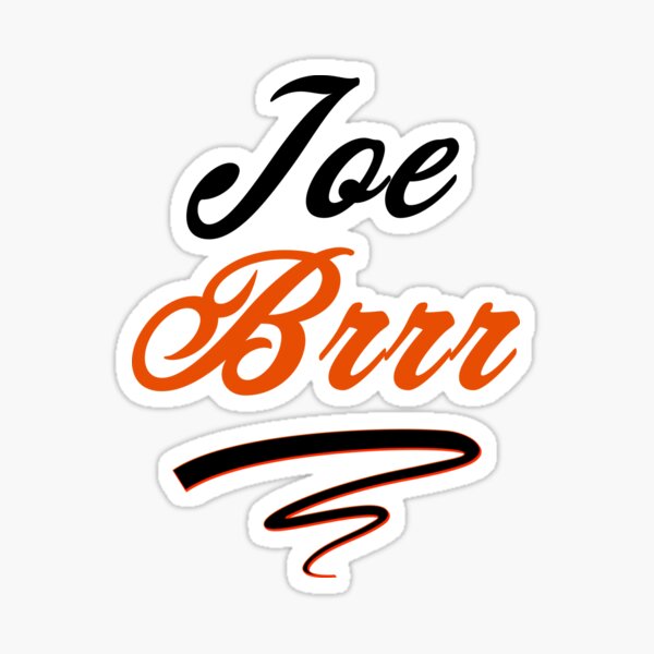 "Joe Brrr" Sticker for Sale by Govark | Redbubble