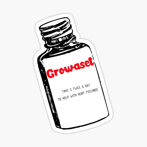 "Growaset" Sticker for Sale by BEMLLC | Redbubble