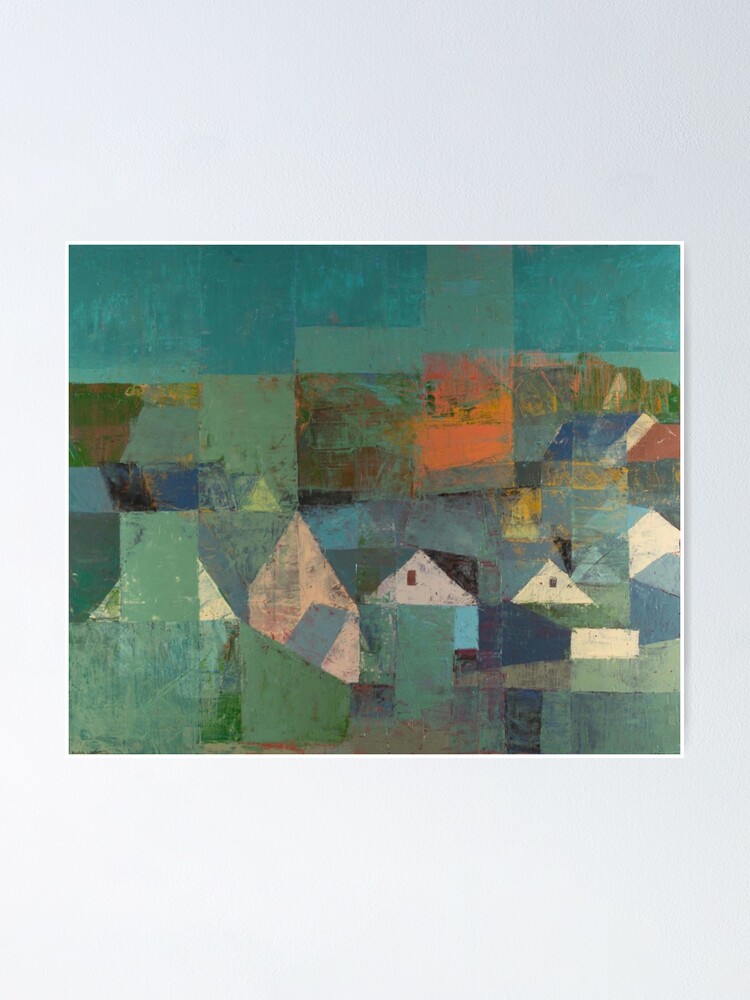 "Paul Klee, art exhibit print, Paul Klee print, museum exhibit poster ...