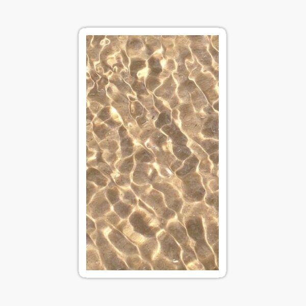 "Sand and water" Sticker by annaferarts | Redbubble