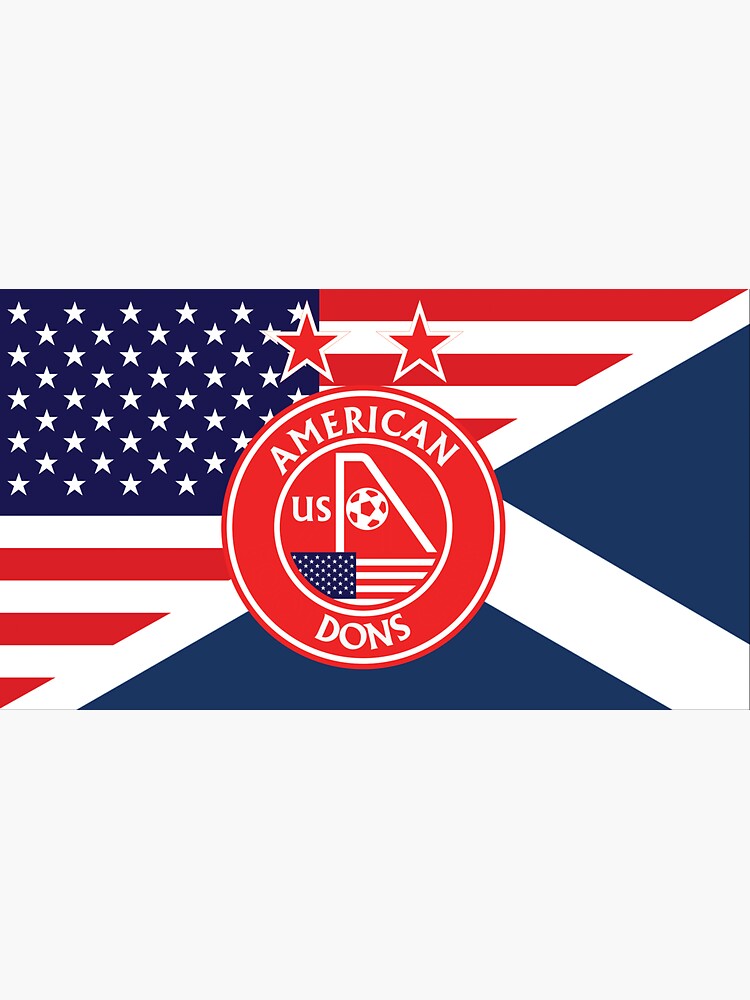 "Dual Flag" Sticker for Sale by AmericanDons | Redbubble