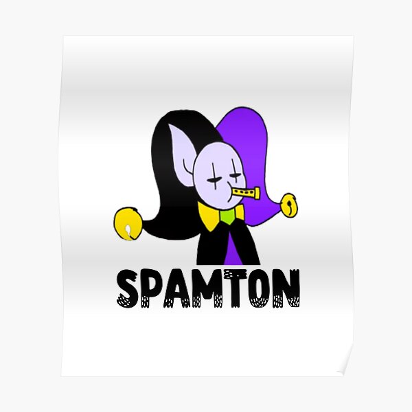 " Spamton Deltarune, Spamton g Spamton, Big Shot" Poster von Funnyart17 ...