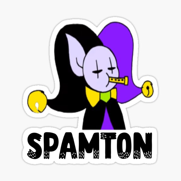Sticker « Spamton deltarune, spamton g spamton, gros coup », par ...