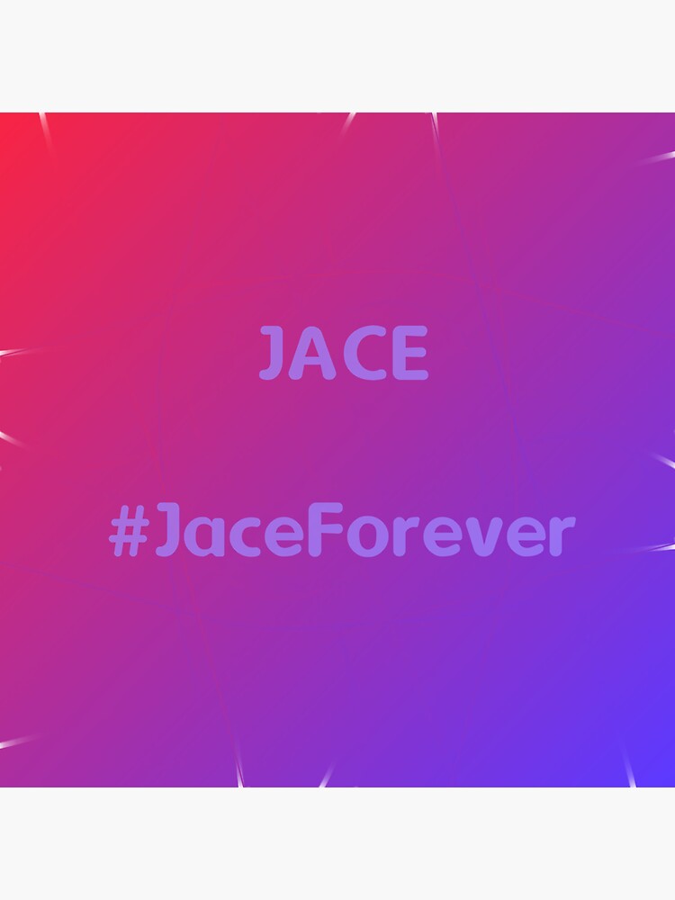 "Jace Forever" Sticker by Carrimac87 | Redbubble