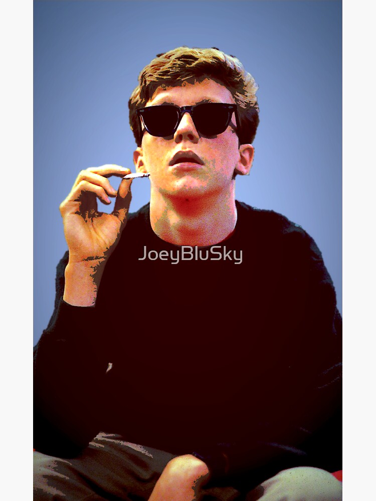 "Brian" Sticker for Sale by JoeyBluSky | Redbubble