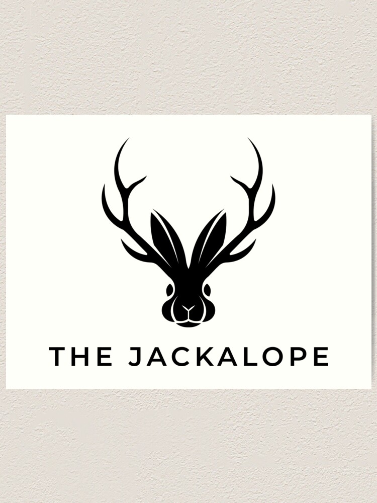 "The Jackalope Logo" Art Print for Sale by thejackalope83 | Redbubble