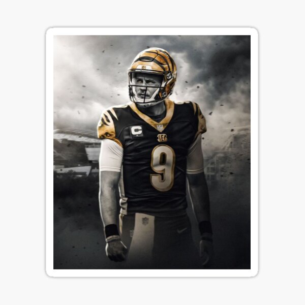 "joe burrow" Sticker for Sale by TrebenDesings | Redbubble