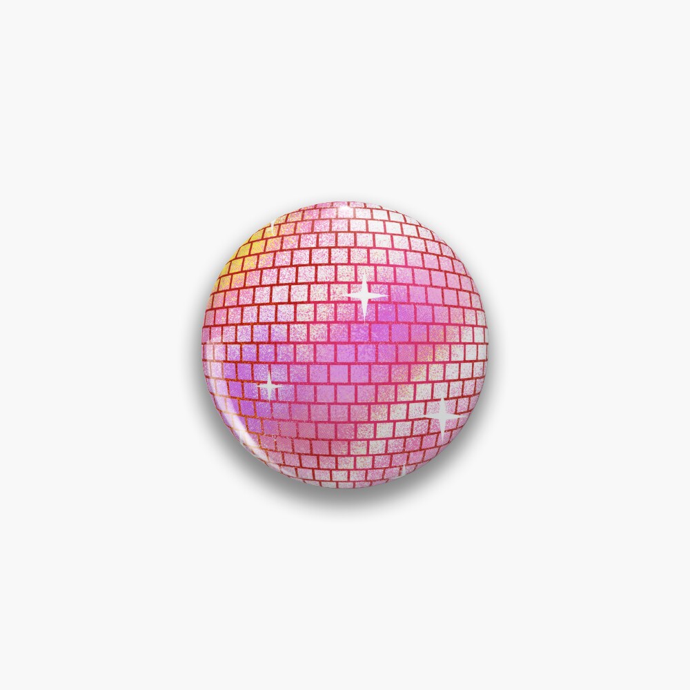 "Pink Sparkly Disco Ball" Sticker for Sale by PinkTequilaShop | Redbubble