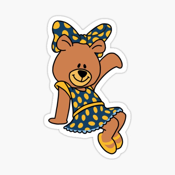 "Betxi Bear" Sticker for Sale by ABIGAILCAVE20 | Redbubble