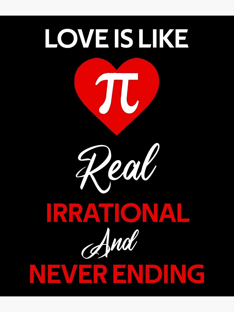 "Pi symbol math irrational number" Poster by rachidhaz | Redbubble