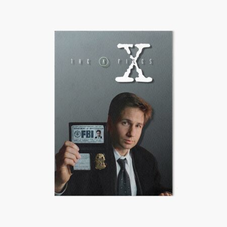 "fox mulder" Art Board Print for Sale by spookyhaley42 | Redbubble