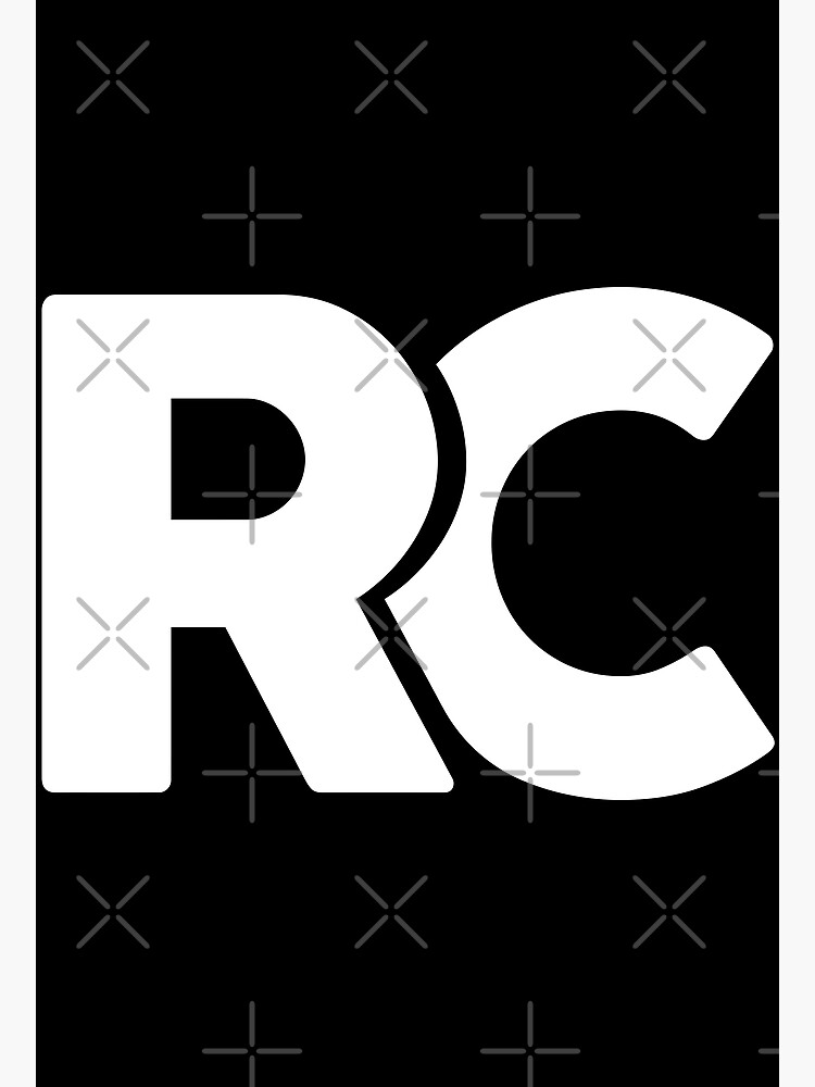 "Ross Creations Merch RC Logo" Poster for Sale by RanaMia | Redbubble