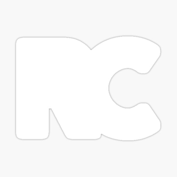 "Ross Creations Merch RC Logo" Sticker for Sale by RanaMia | Redbubble
