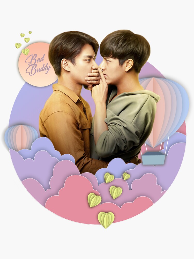 "BAD BUDDY - THE SERIES" Sticker for Sale by DSMARKET | Redbubble