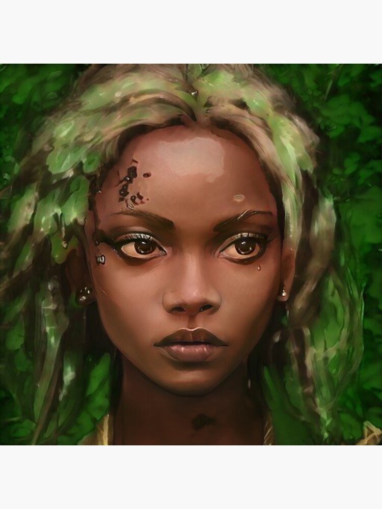 "Earth Elemental Fantasy Girl" Poster for Sale by DarthRye | Redbubble