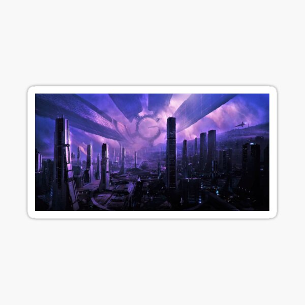 "Mass Effect: Citadel " Sticker for Sale by AceOfFours | Redbubble