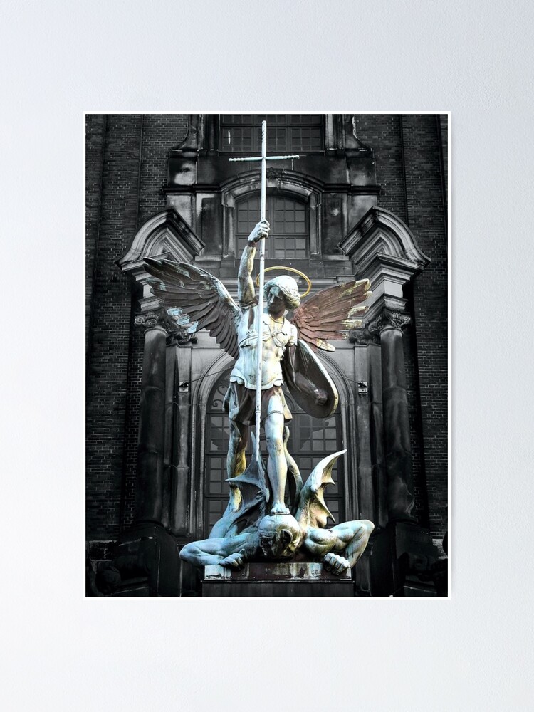 "St. Michael the Archangel" Poster for Sale by Falcometa | Redbubble