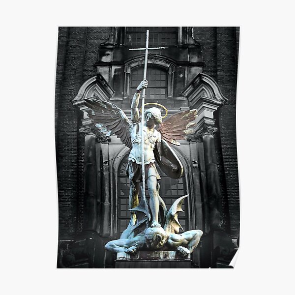"St. Michael the Archangel" Poster for Sale by Falcometa | Redbubble