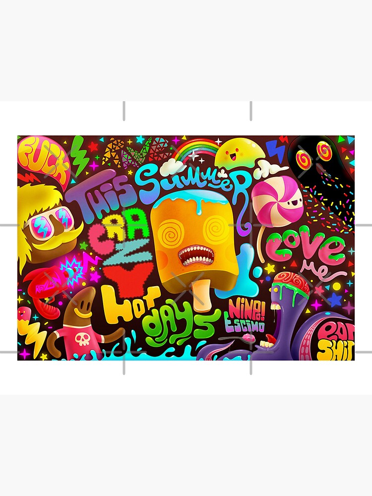 Pegatina «Vexx Doodle, Copic Marker Doodle, personajes, dibujos ...