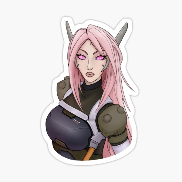 "Psy-Ops Sona" Sticker by Cadgal02 | Redbubble
