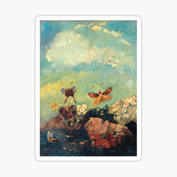 "Melting Butterfly Poster" Sticker for Sale by Artone369 | Redbubble