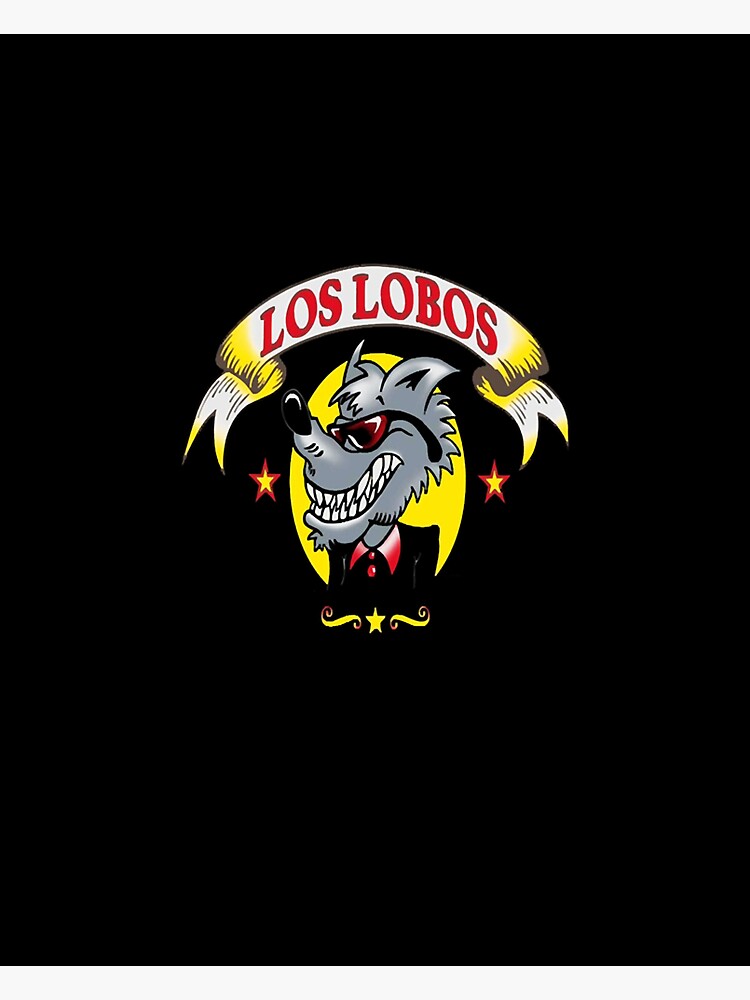 "Los lobos band logos cover album Graphic" Sticker for Sale by ...