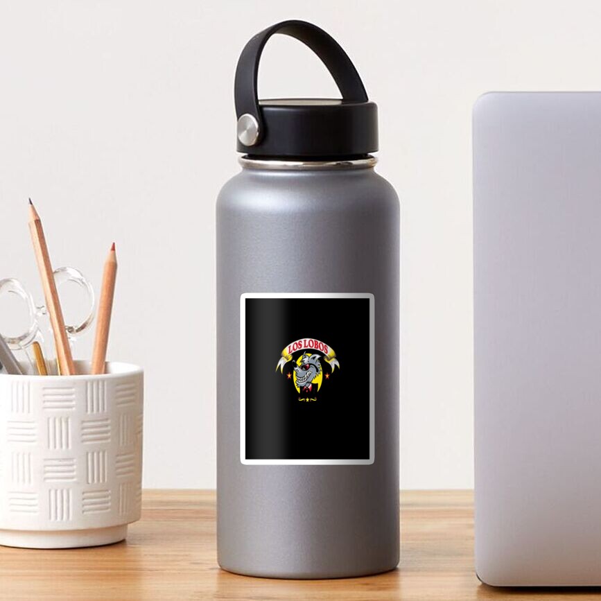 Pegatina «Los lobos band logos cover album Gráfico» de RexSconce ...