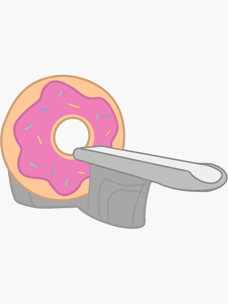 "Donut CT" Sticker for Sale by RadTechRiegel | Redbubble