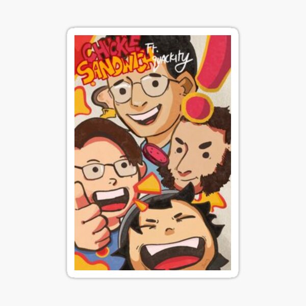 "Chuckle Sandwich" Sticker for Sale by BLB7 | Redbubble
