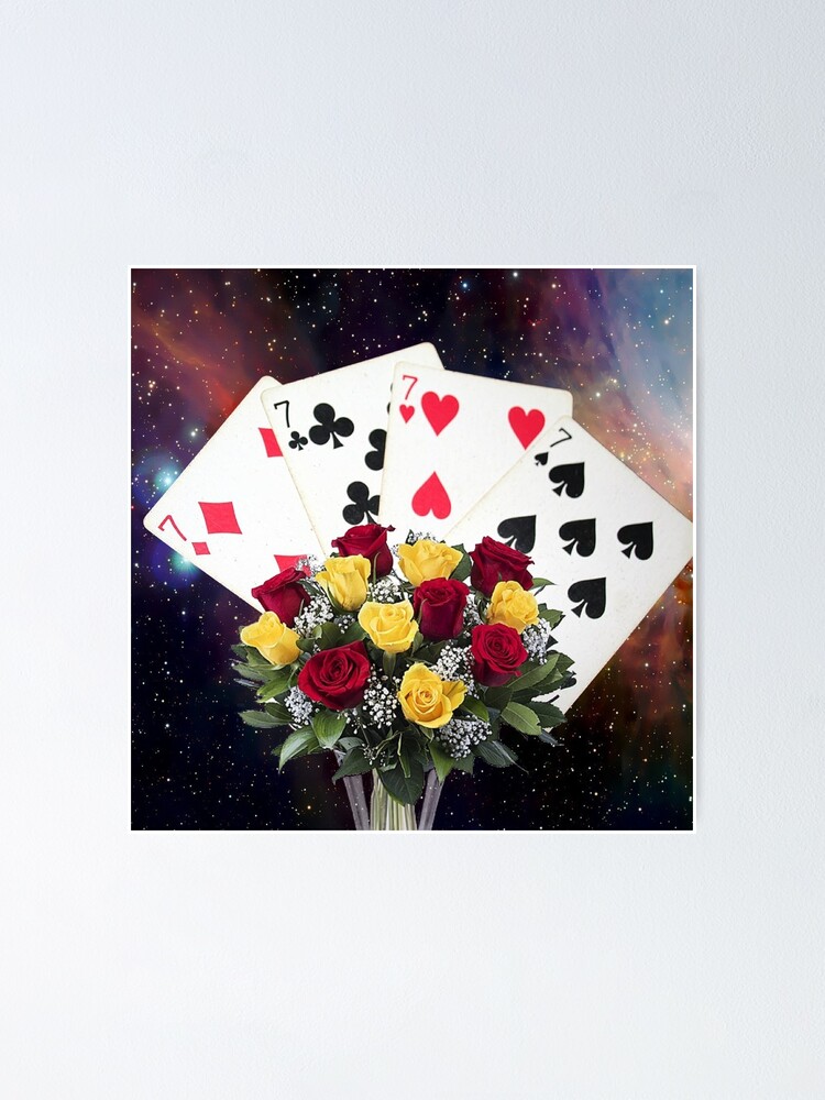 "Playing Cards" Poster for Sale by MarielaArtShop | Redbubble