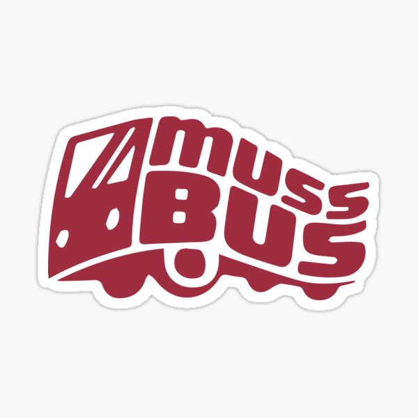 "muss bus" Sticker by istademort | Redbubble