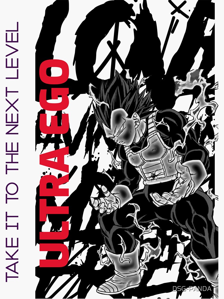 "ULTRA EGO" Sticker for Sale by DSG-PANDA | Redbubble