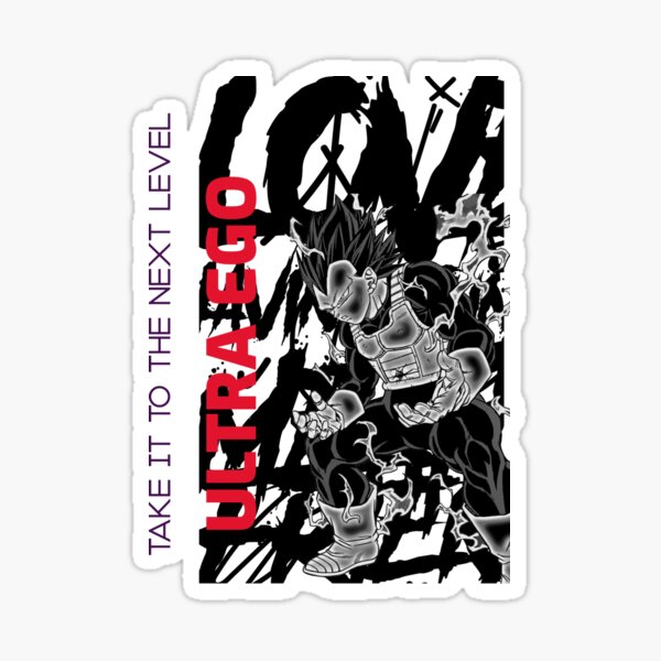 "ULTRA EGO" Sticker for Sale by DSG-PANDA | Redbubble