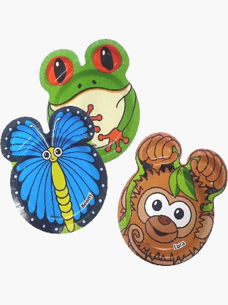 "zoo pals !! " Sticker by ShirtsAndViny | Redbubble