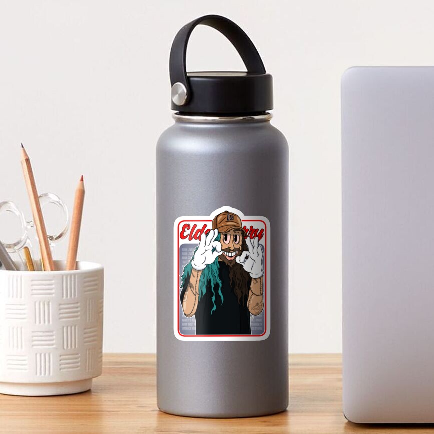 "Ruby Da Cherry Retro Graphic" Sticker for Sale by Elder-Berry-Art ...