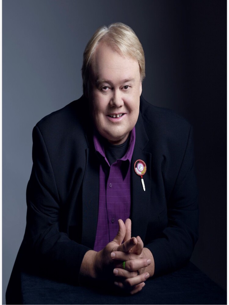 "Louie Anderson Smiling " Sticker by Cuteepatutee | Redbubble