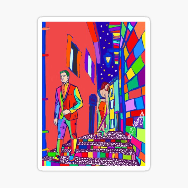 "No Longer Friends " Sticker for Sale by Jessmoo1677 | Redbubble